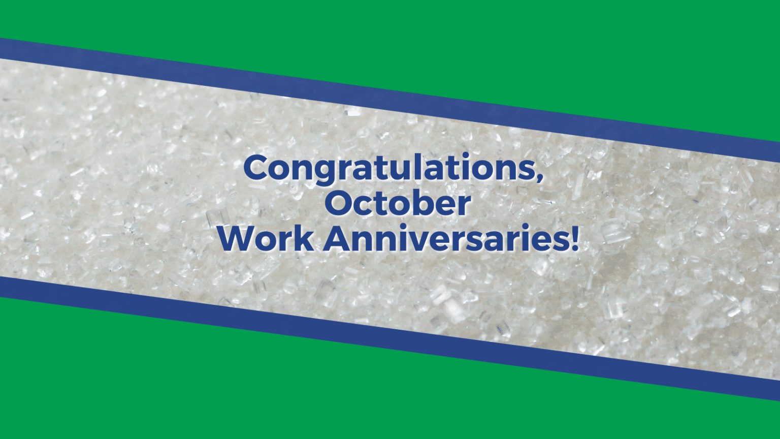 October Work Anniversaries - Amalgamated Sugar